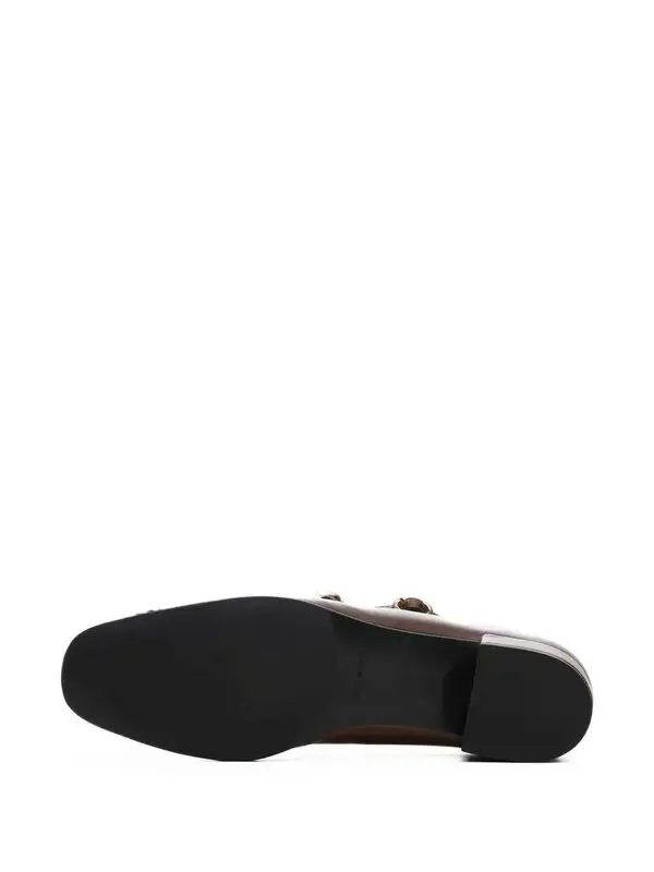 POCHE PARIS Lunette Leather Pumps