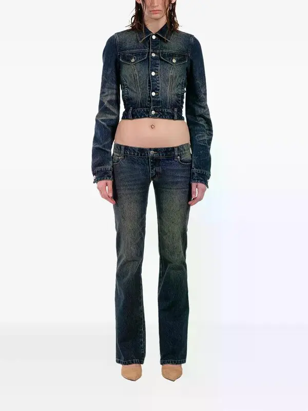 Natasha Zinko Denim Cropped Jacket