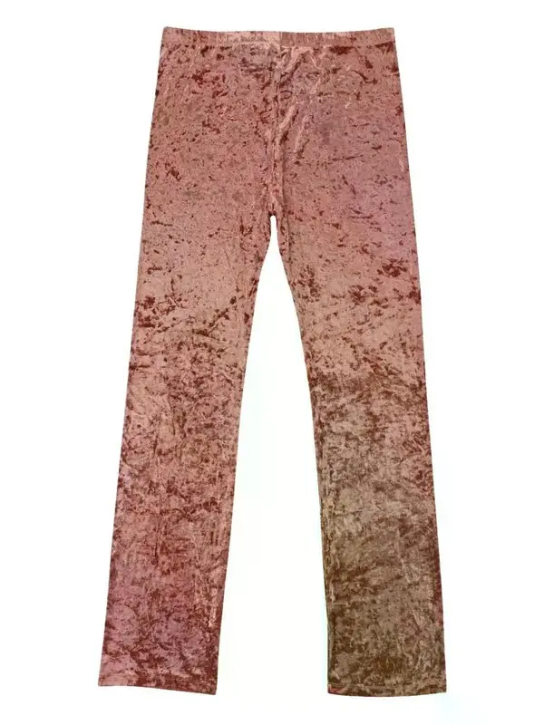 Callipygian Crushed Velvet Trousers