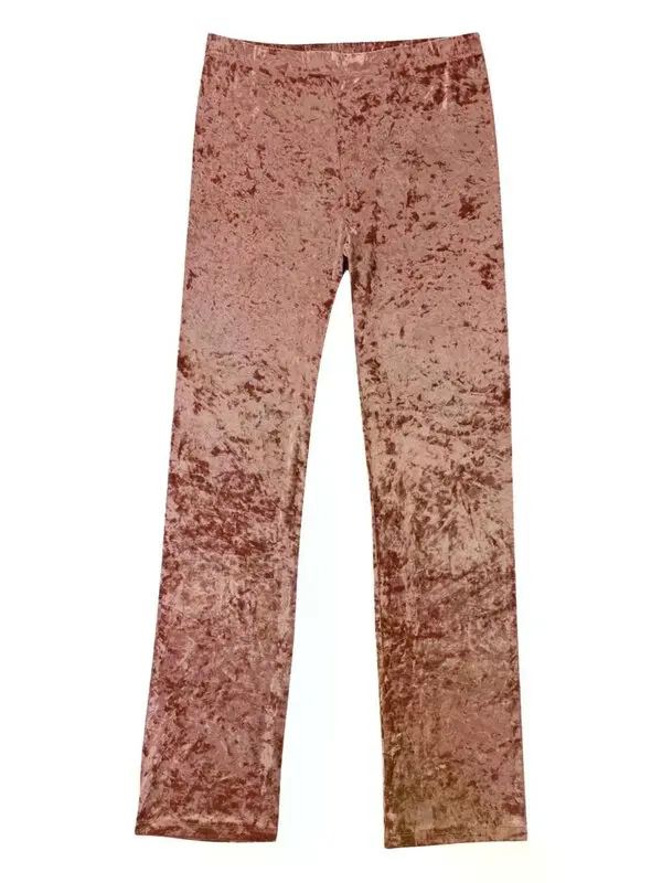 Callipygian Crushed Velvet Trousers