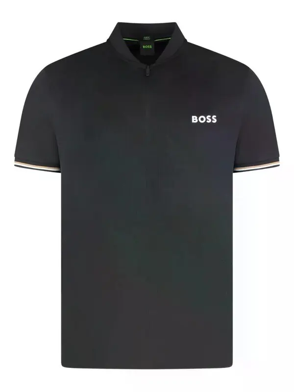 Hugo Boss Slim-cut Polo Shirt - Black