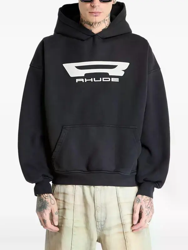Rhude Logo-print Hoodie