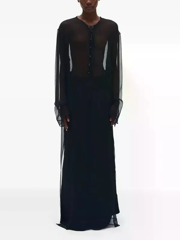 Ann Demeulemeester Matleen Dress In Black - 30% Off | Editorialist