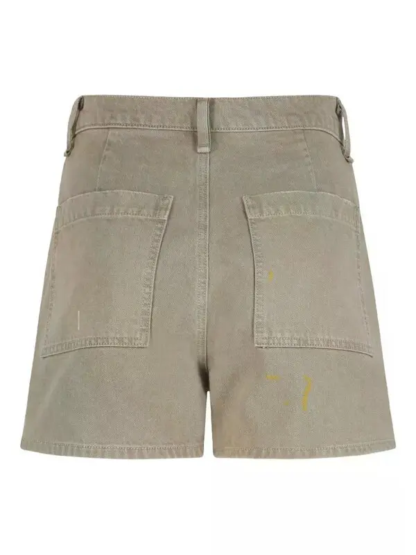 ASKK NY Cotton Denim Shorts - Neutrals