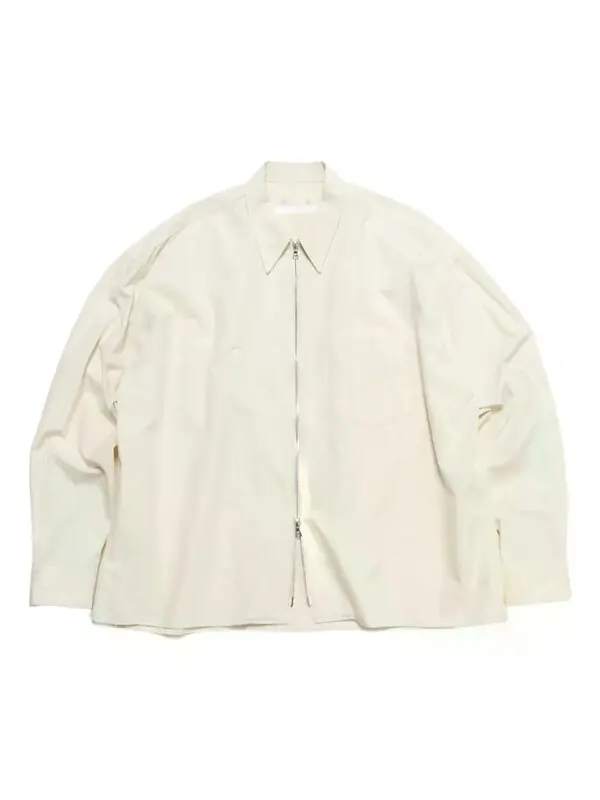 SOPHNET. Zip-front Overshirt - Neutrals
