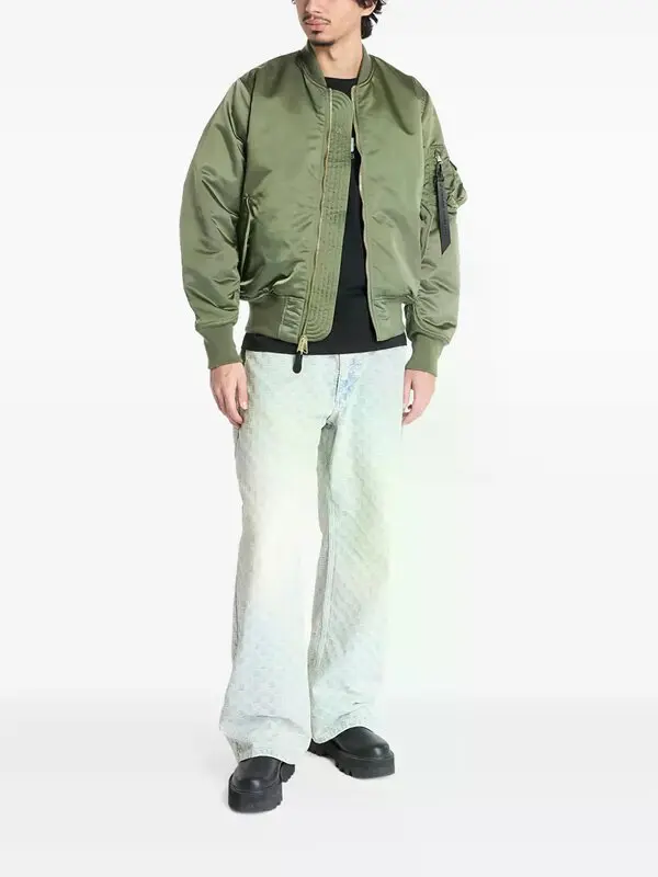 Alpha Industries Zip-up Bomber Jacket
