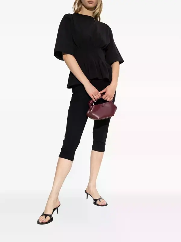 GESTUZ Inez Blouse - Black