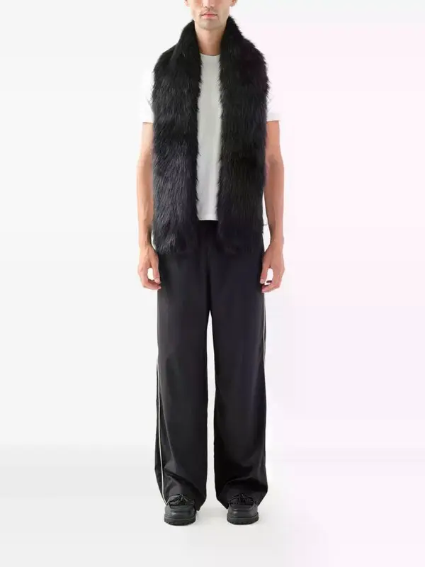 UNREAL FUR West End Faux-fur Scarf - Black