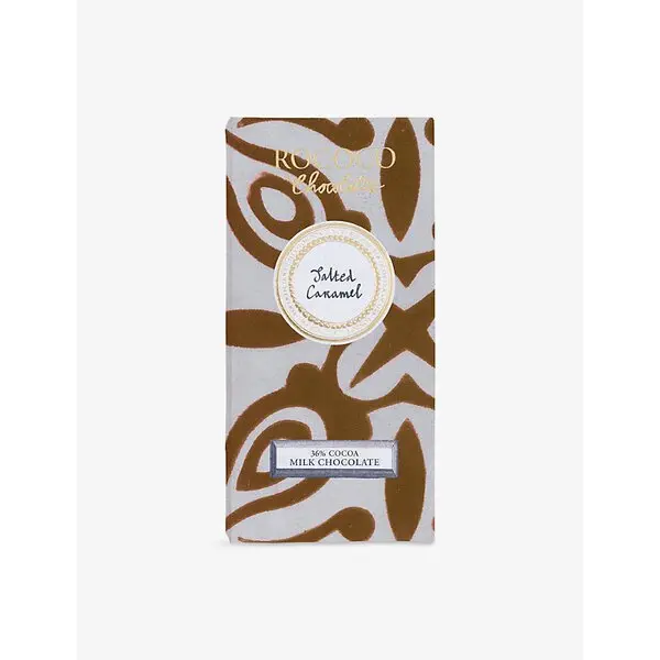 ROCOCO Salted Caramel 36% Cocoa Milk Chocolate Bar 70g - One-color