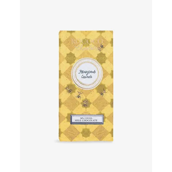 ROCOCO Honeycomb Crunch 36% Cocoa Milk Chocolate Bar - One-color