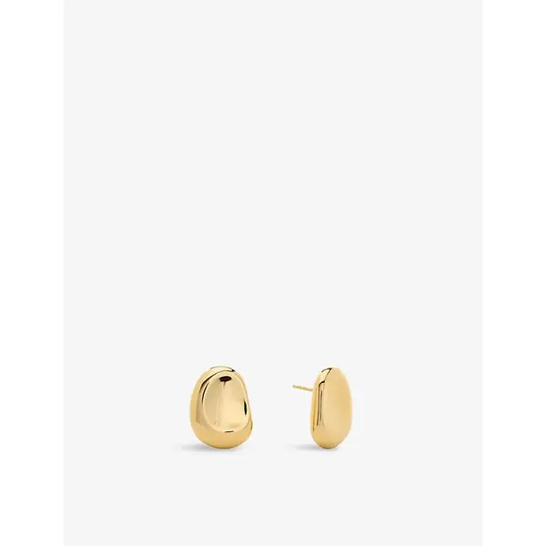 Monica Vinader Aria Bold Stud Earrings - Gold