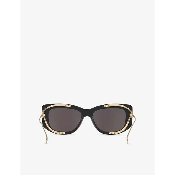 Gucci Gg1566s Cat-eye Sunglasses - Black