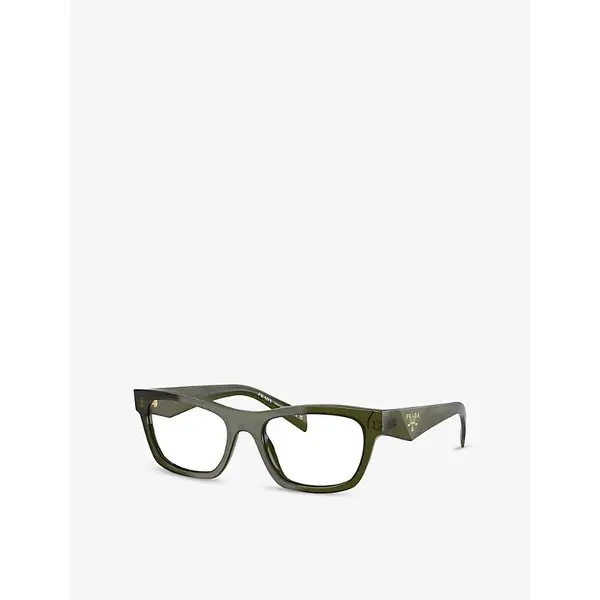 Prada Butterfly-frame Acetate Eyeglasses