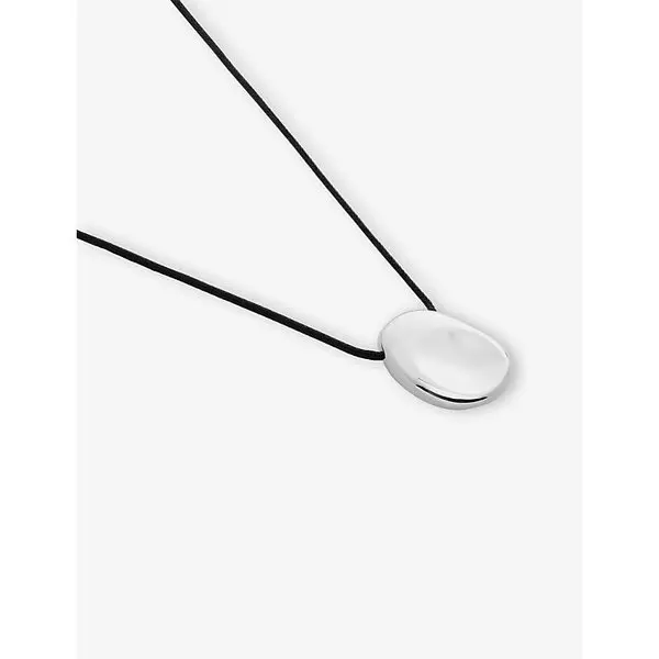 Monica Vinader Aria Cord Necklace - Silver