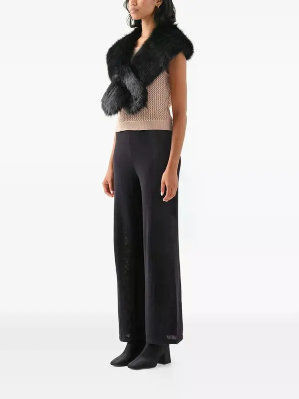 UNREAL FUR Faux-fur Scarf - Black