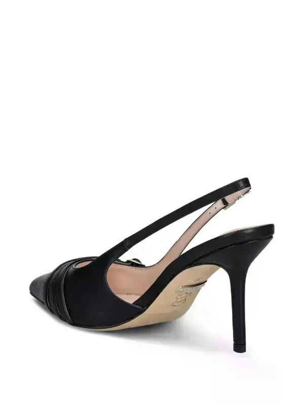 Guess 90mm Leather Slingback Pumps