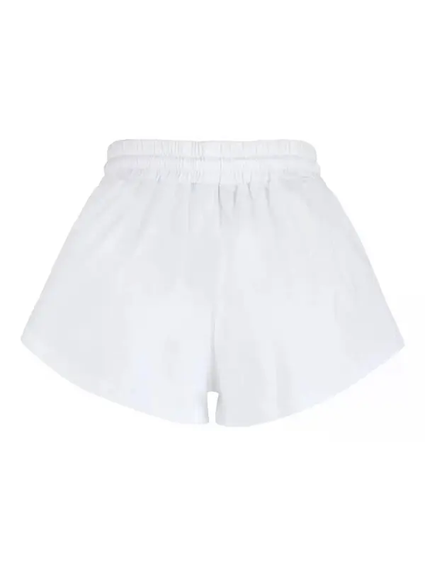 Msgm Cotton Shorts - White - 45% Off | Editorialist