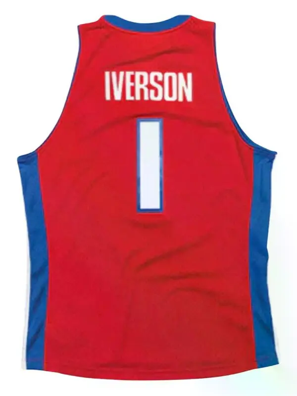 Mitchell & Ness Allen Iverson 2008 Nba Detroit Pistons Swingman Tank Top