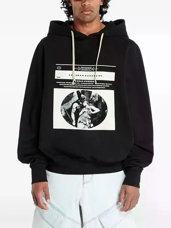 Rick Owens Graphic-print Hoodie