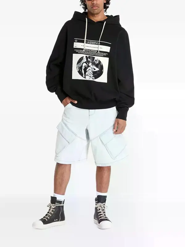 Rick Owens Graphic-print Hoodie