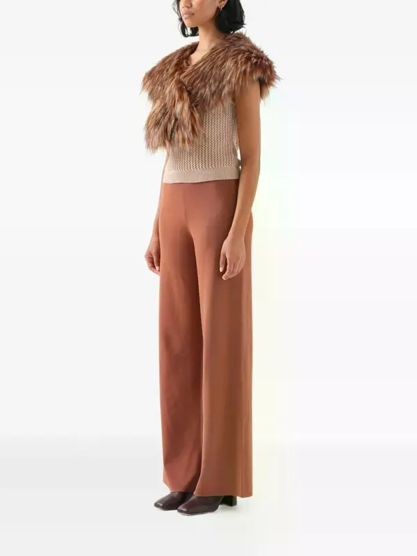 UNREAL FUR Changes Faux-fur Scarf - Brown