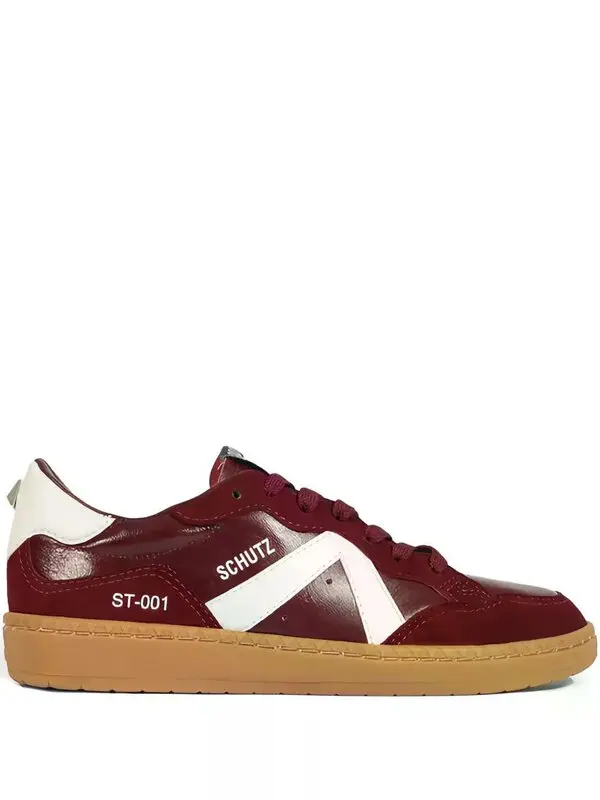 Schutz 30mm Panelled Low-top Sneakers - Red