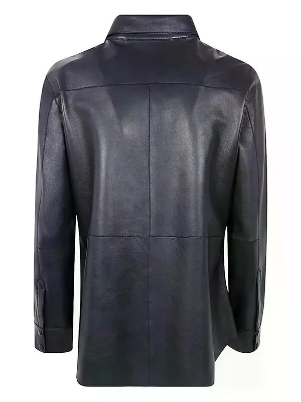 THE JACKIE LEATHERS Leather Shirt
