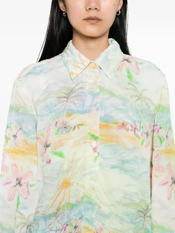 Christopher Esber Bahia Printed Shirt
