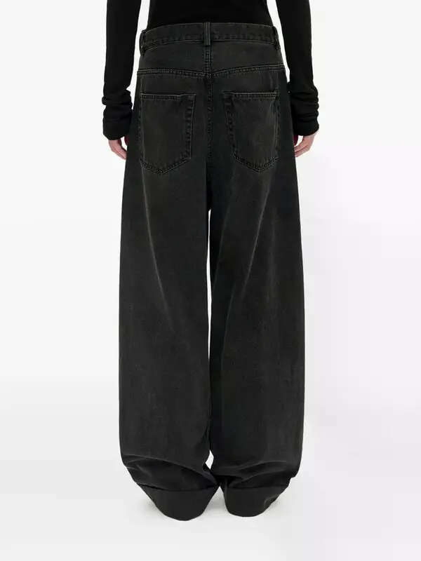 ANN DEMEULEMEESTER Wide-leg Cotton Jeans