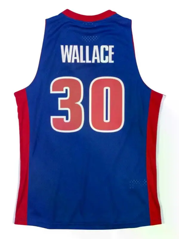 Mitchell & Ness Rasheed Wallace Detroit Pistons Swingman Tank Top - Blue