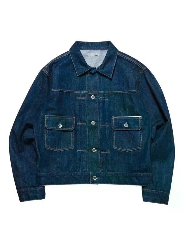 SOPHNET. Button-up Denim Jacket