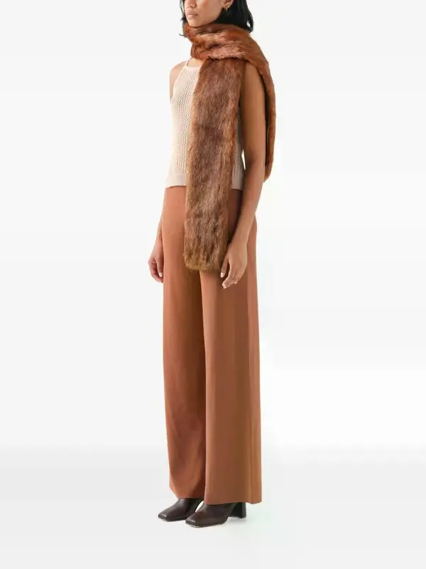 UNREAL FUR Faux-fur Scarf - Orange