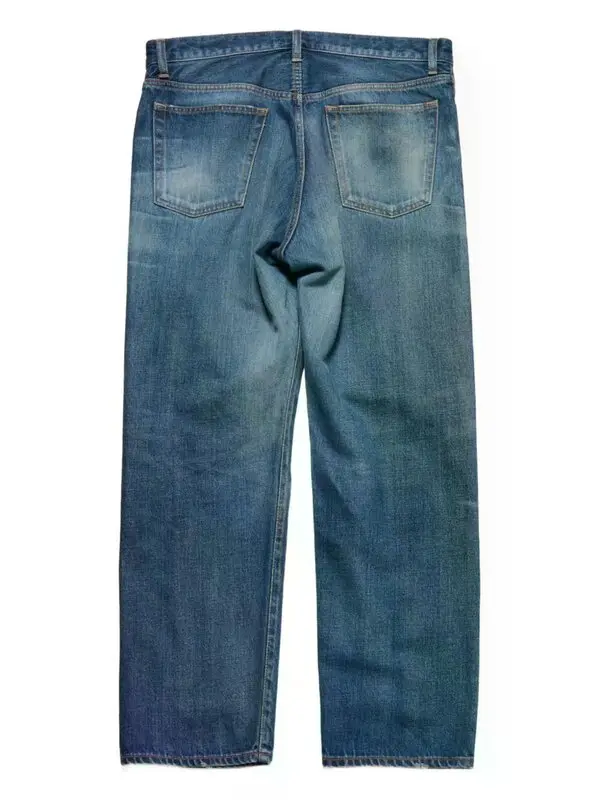 SOPHNET. Faded-effect Jeans