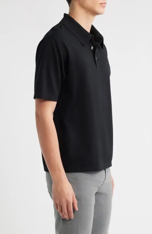 FRAME Silk & Cotton Polo