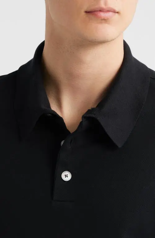 FRAME Silk & Cotton Polo