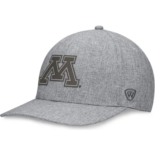Top Of The World Minnesota Golden Gophers Top Grit Flex Cap - Gray