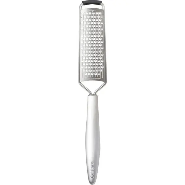 CUISIPRO Piccolo 8-inch Fine Zester/grater - Silver