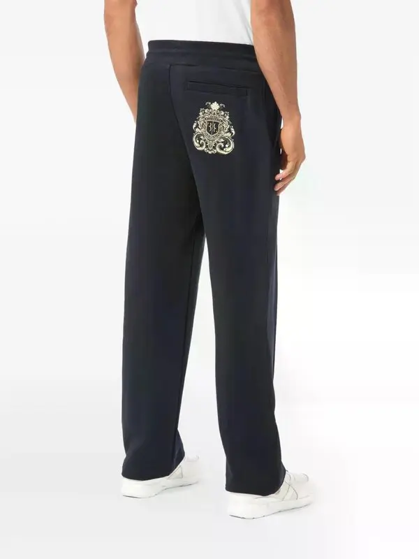 BILLIONAIRE Logo-embroidered Track Pants - Blue