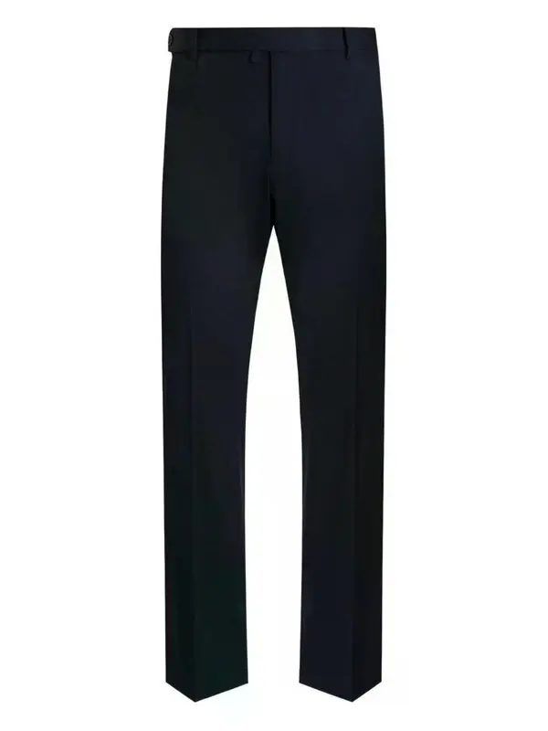 Dolce & Gabbana Cotton Gabardine Trousers - Blue