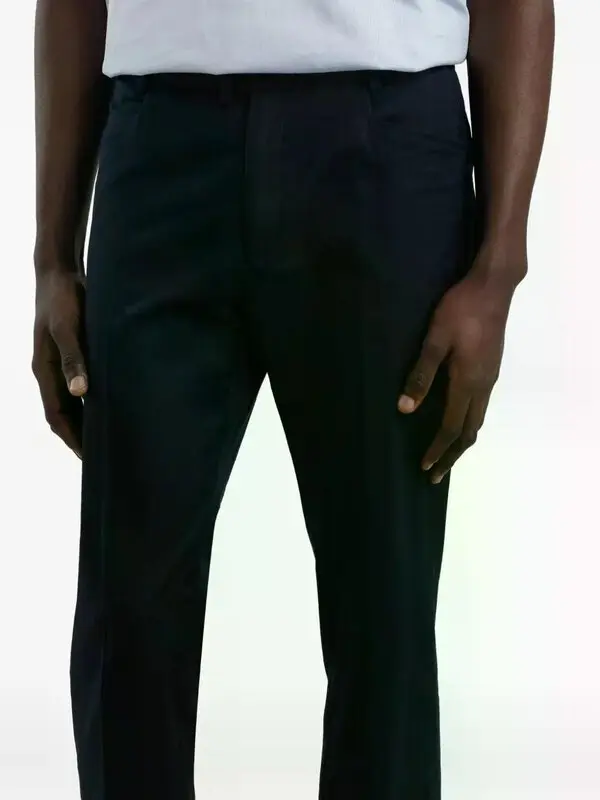 Dolce & Gabbana Cotton Gabardine Trousers - Blue
