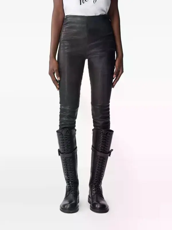 ANN DEMEULEMEESTER Florence Leather Leggings