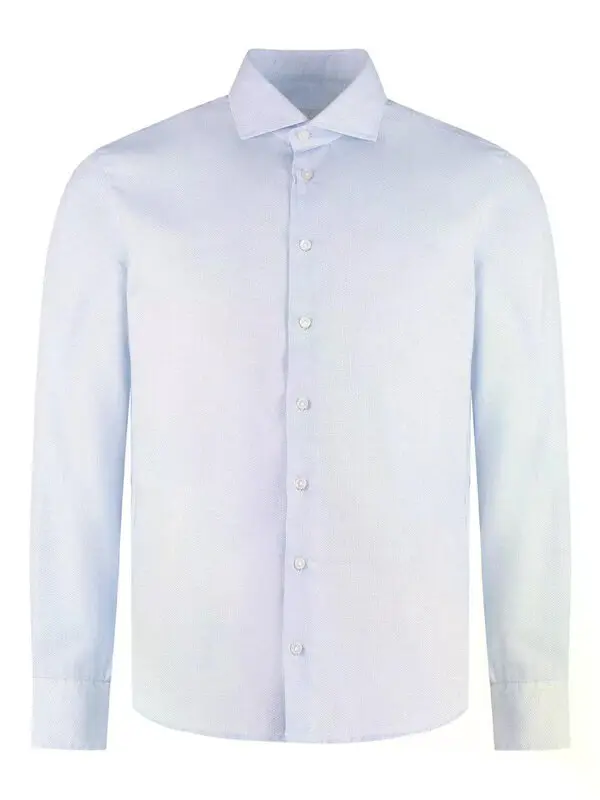 BASTONCINO Poplin Shirt - Blue
