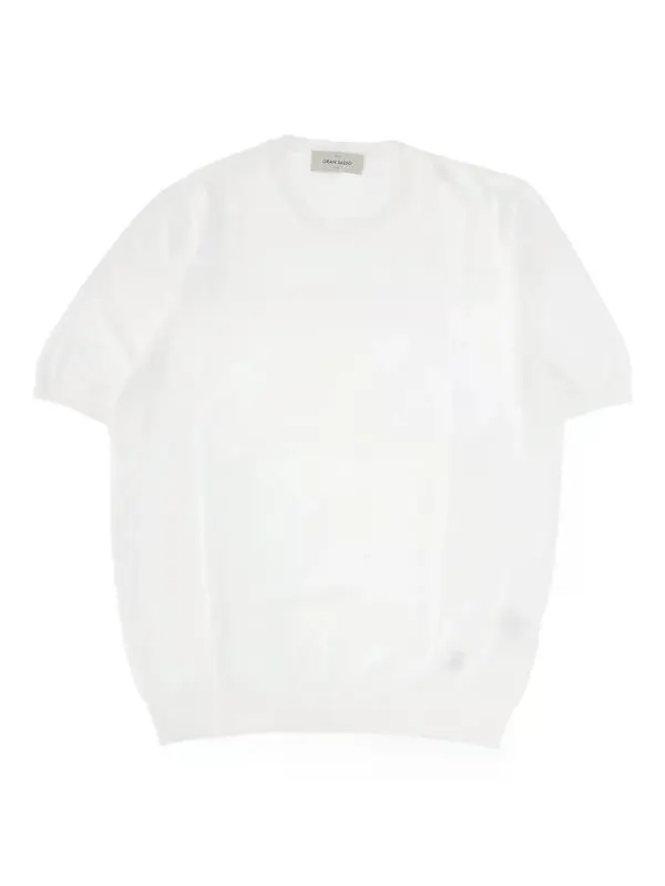 GRAN SASSO Crew-neck Knitted T-shirt