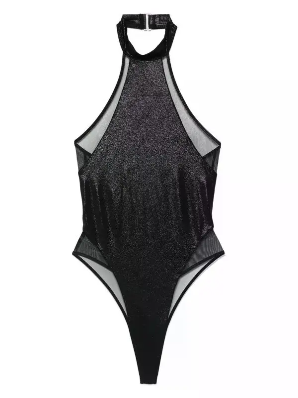 MAISON CLOSE Minuit Halterneck Swimsuit - Black