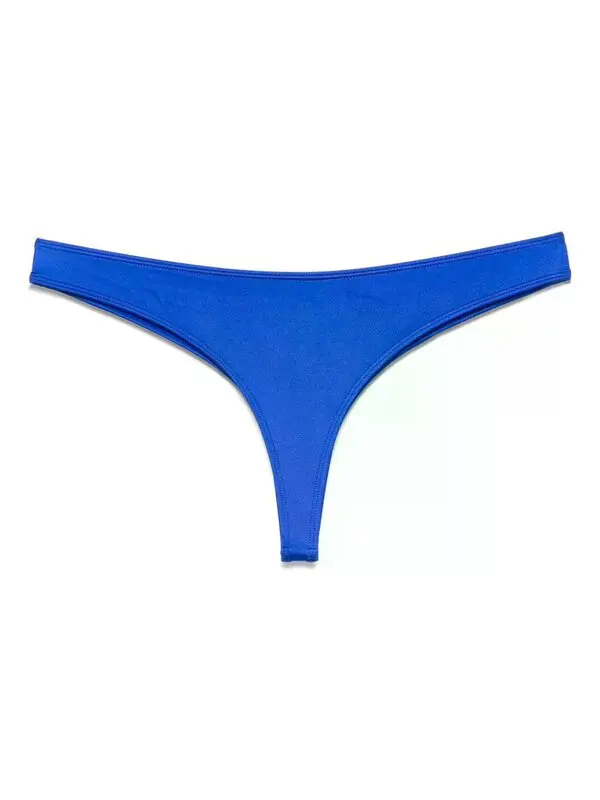 MAISON CLOSE Glow Tanga Bikini Bottom - Blue
