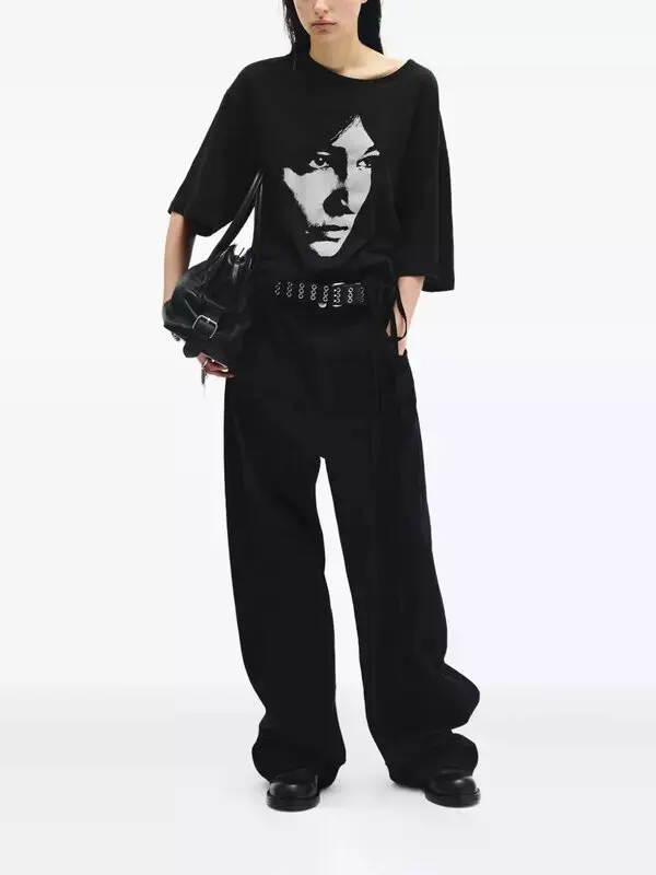 ANN DEMEULEMEESTER Wide-leg High-rise Jeans