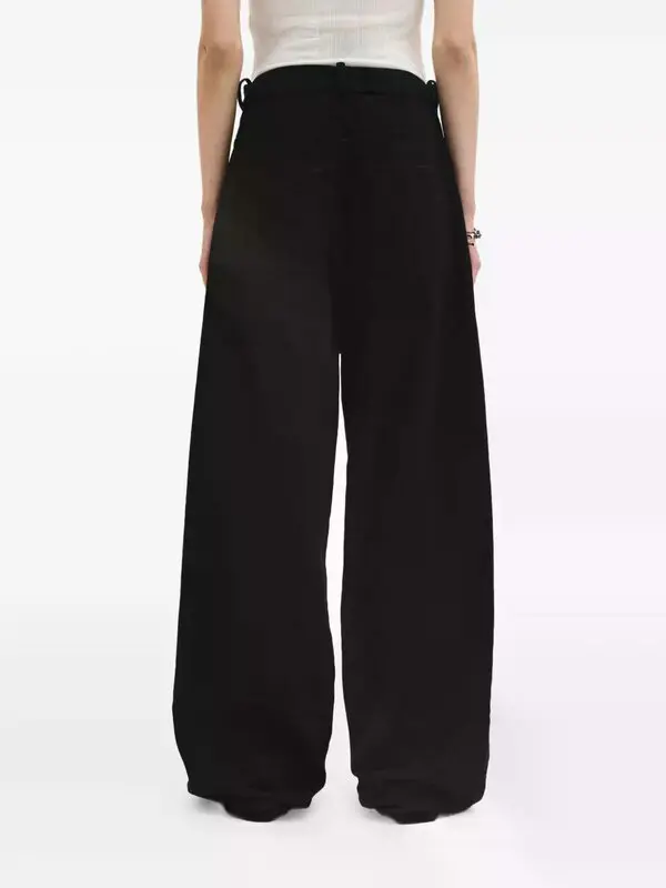 ANN DEMEULEMEESTER Wide-leg High-rise Jeans
