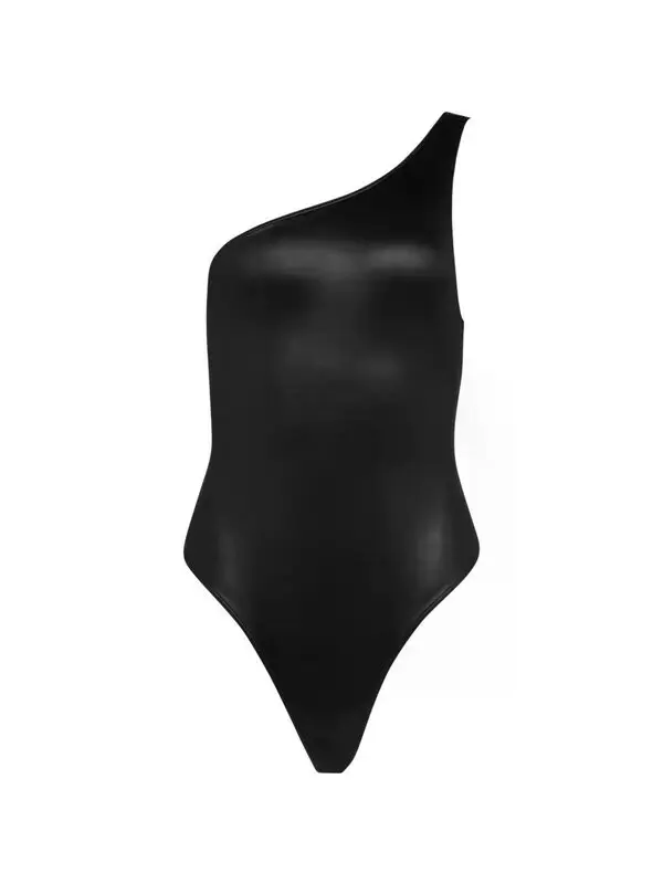 MAISON CLOSE Splash Asymmetric Swimsuit - Black