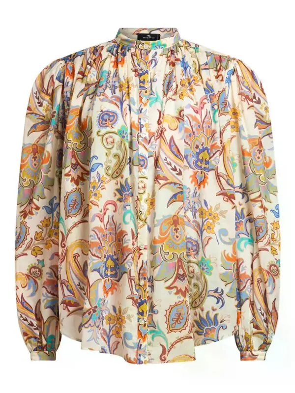 Etro Printed Voile Shirt