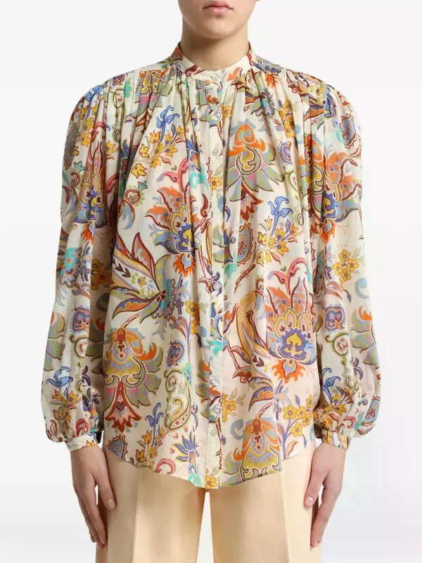 Etro Printed Voile Shirt